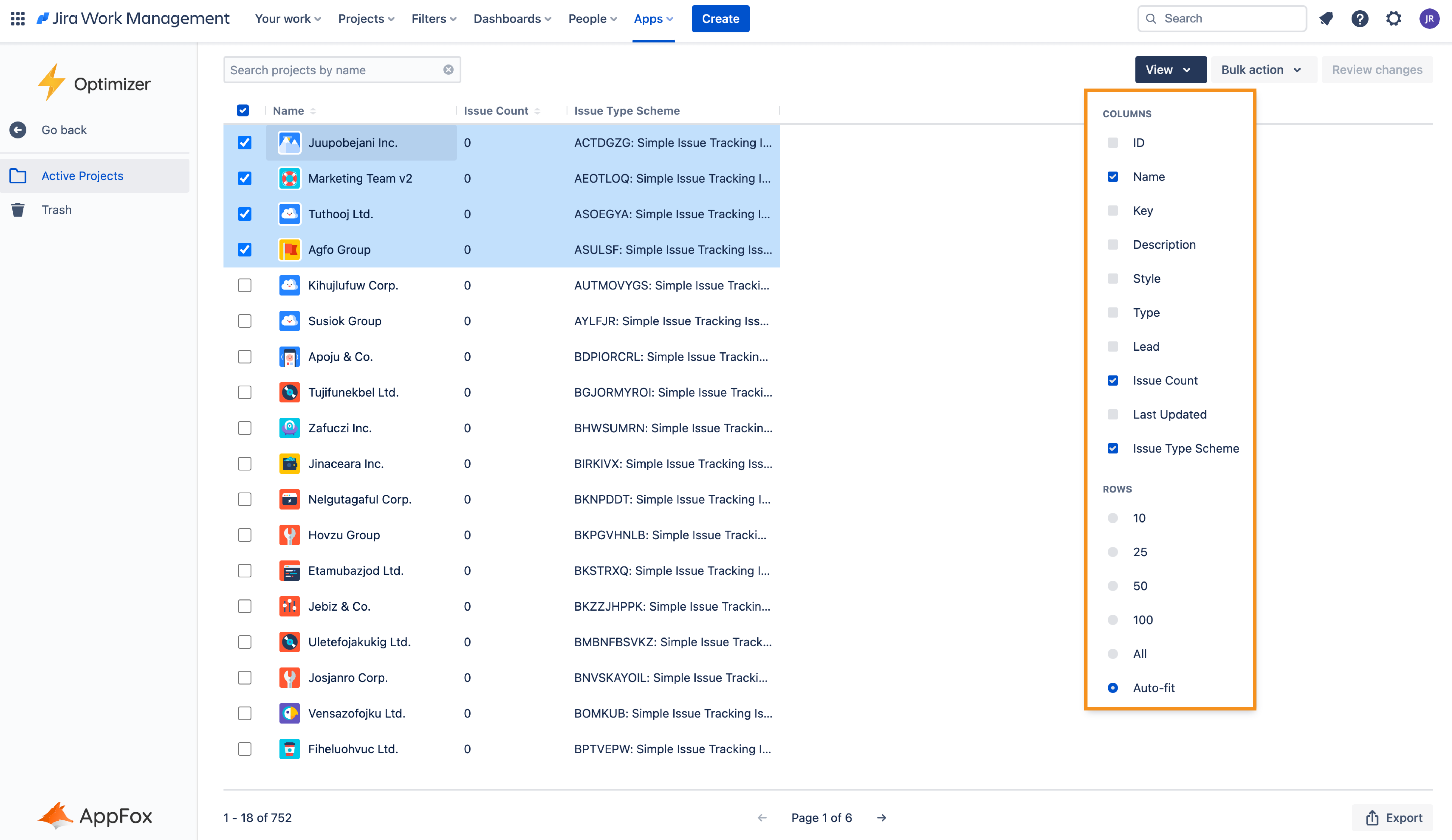 Customizing Smart Tables
