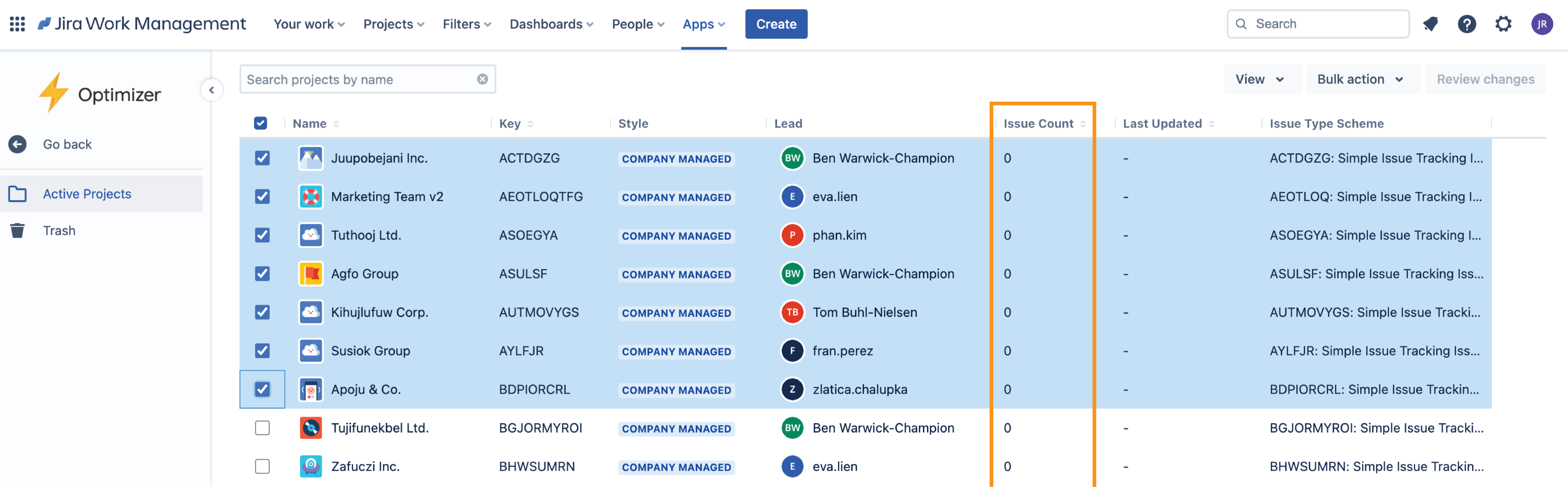 Jira Instance Clean Ups